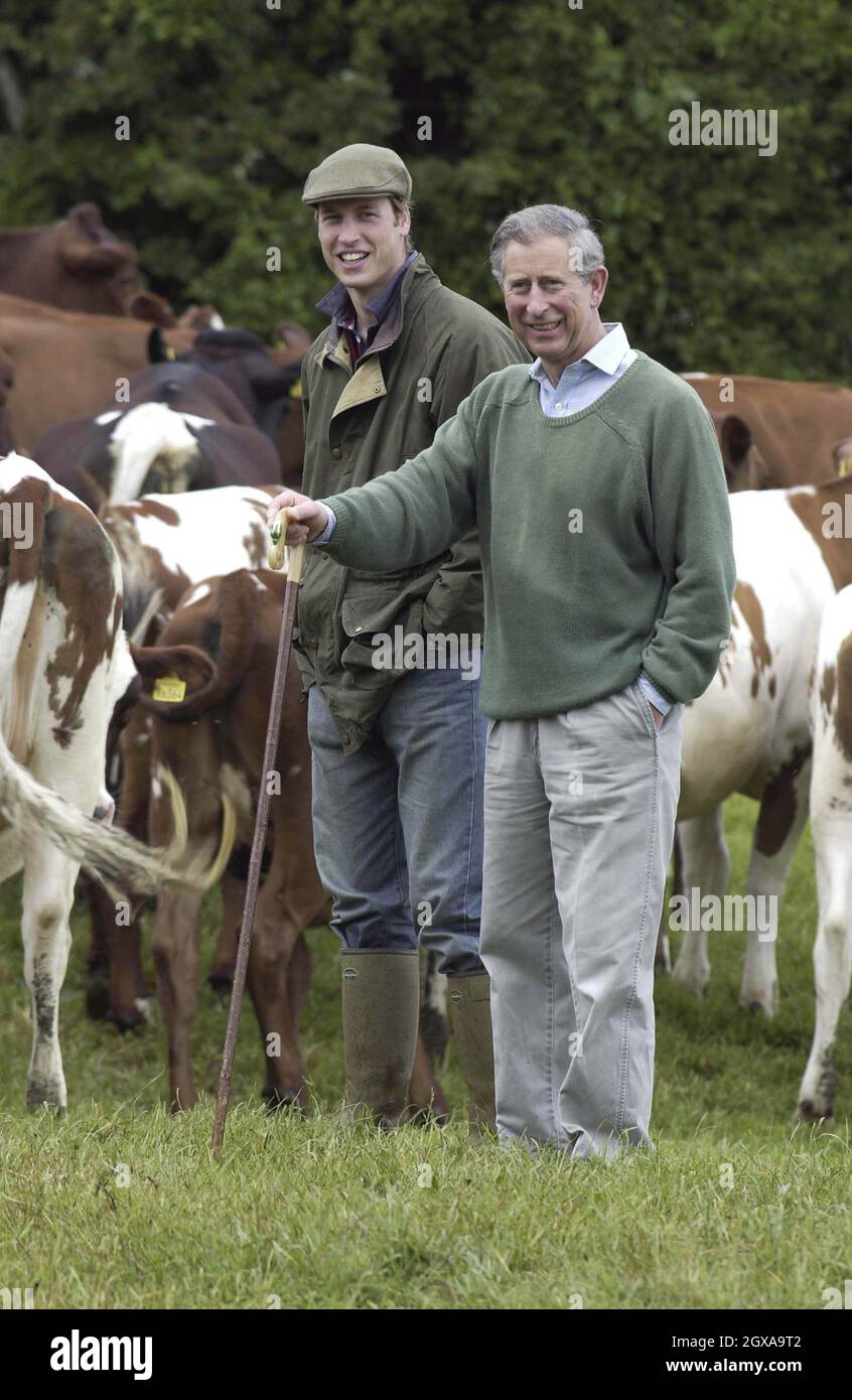 DUCHY HOME FARM, GLOUCESTERSHIRE, ENGLAND - MAY 29: HRH Prince William ...