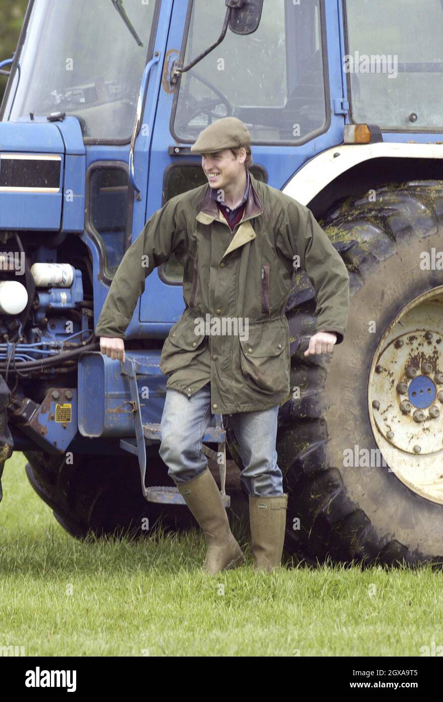 DUCHY HOME FARM, GLOUCESTERSHIRE, ENGLAND - MAY 29: HRH Prince William ...