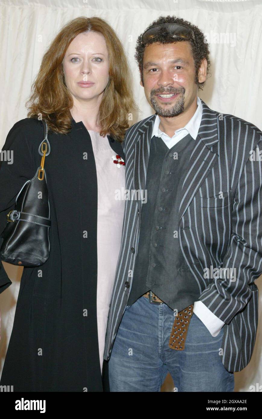 Craig Charles and wife at the Hell's Kitchen photocall held in ...