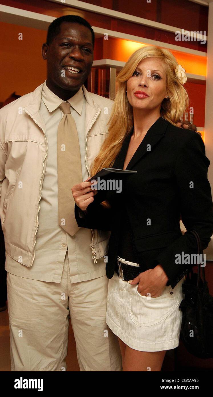 Errol Douglas and Mandy Smith at the launch to celebrate the opening of ...