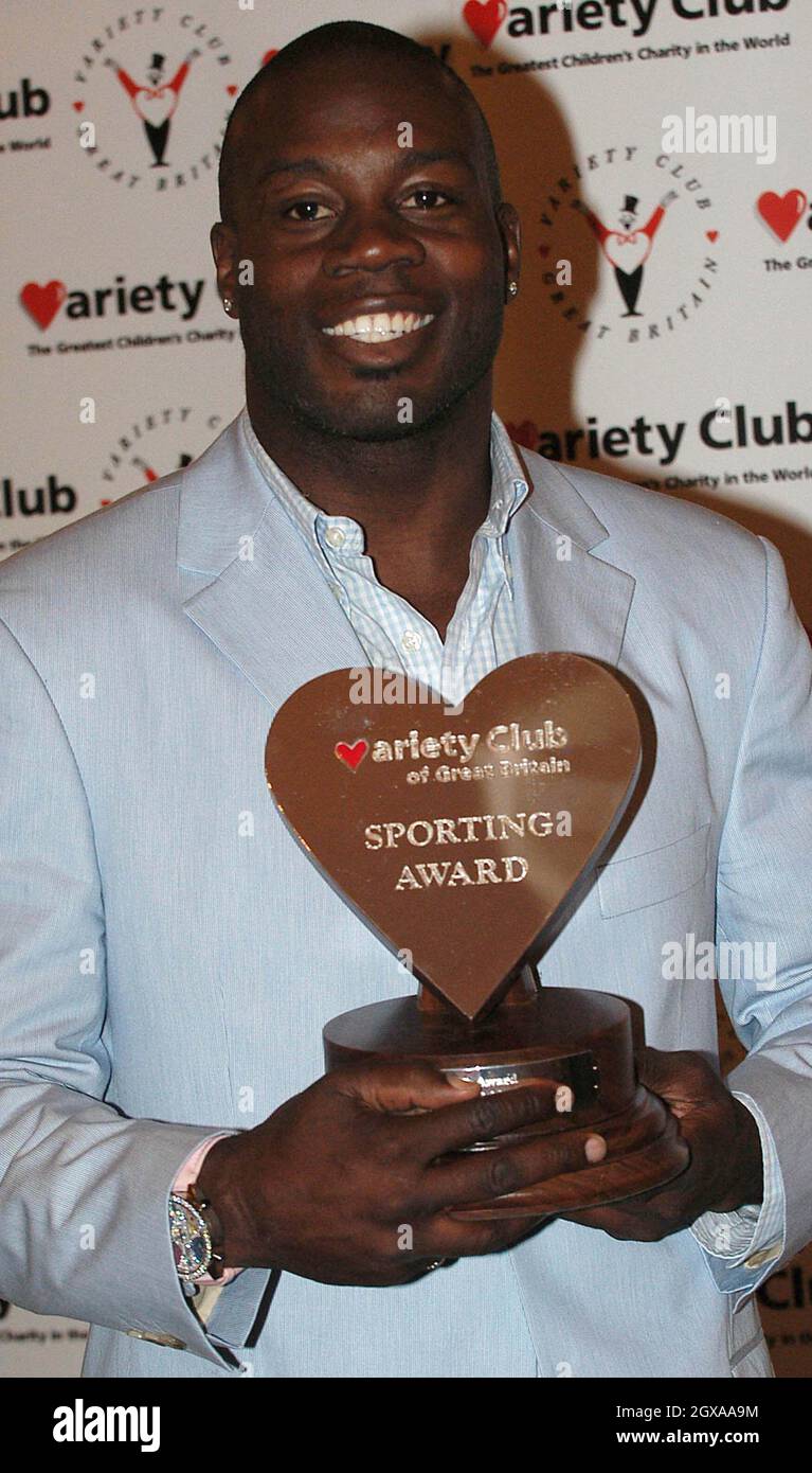 Martin Offiah MBE at the Variety Clubs sporting awards on Wednesday 2 ...