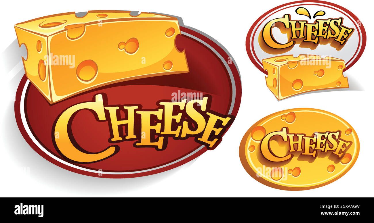 Logo designs with cheese Stock Vector Image & Art - Alamy