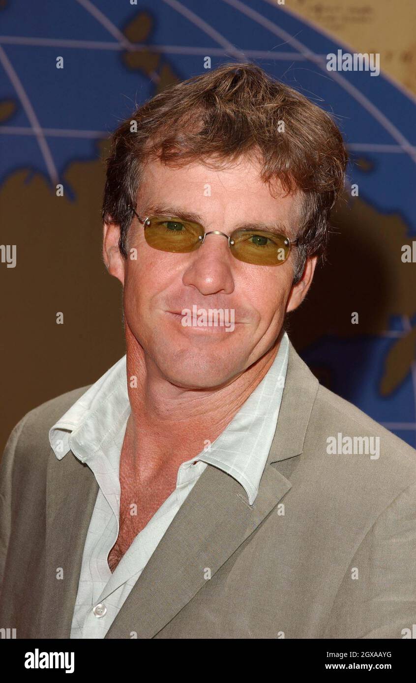 Dennis Quaid at the premiere of Around The World In 80 Days in ...