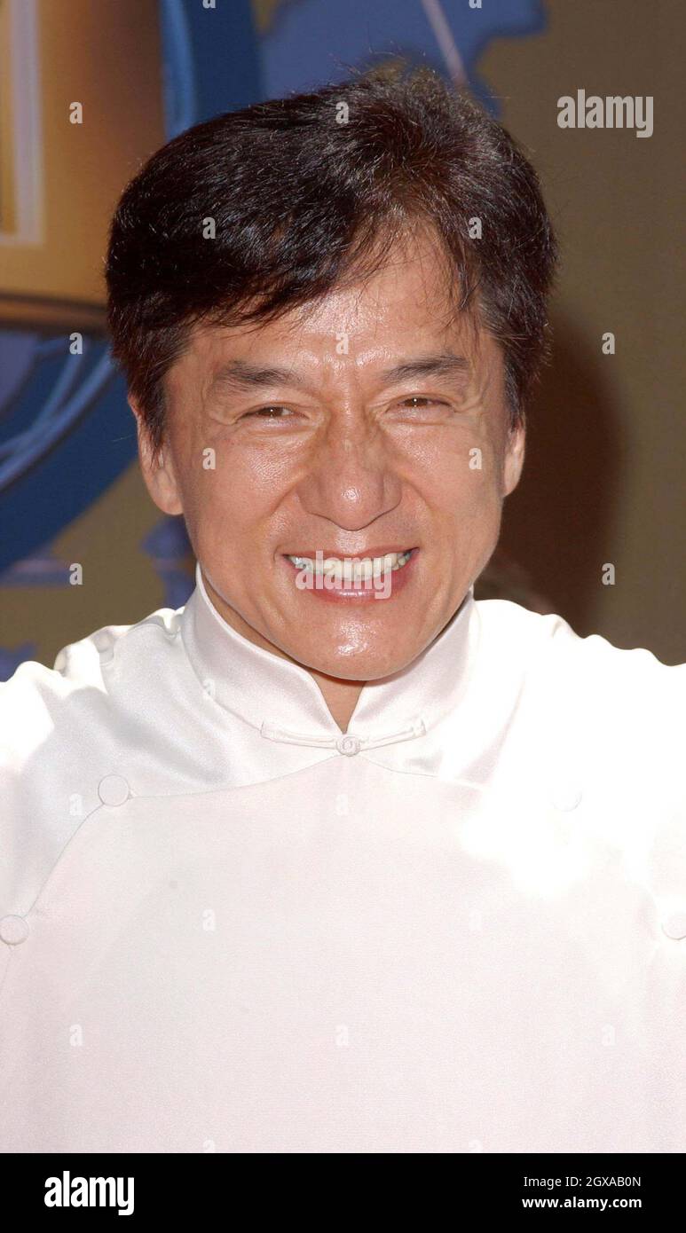 Jackie Chan at the premiere of Around The World In 80 Days in Hollywood ...
