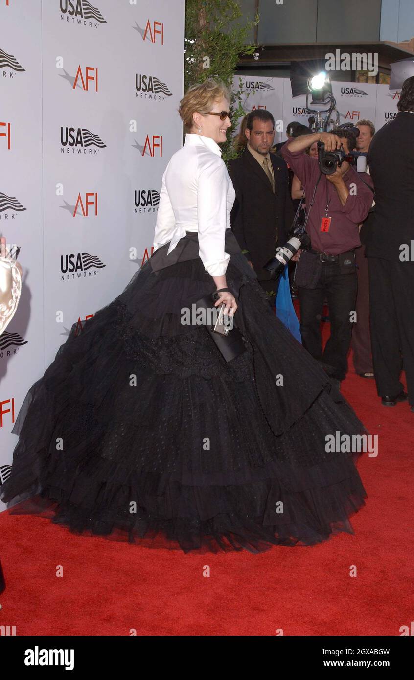 Meryl Streep attending the 32nd AFI Lifetime Achievement Award in ...