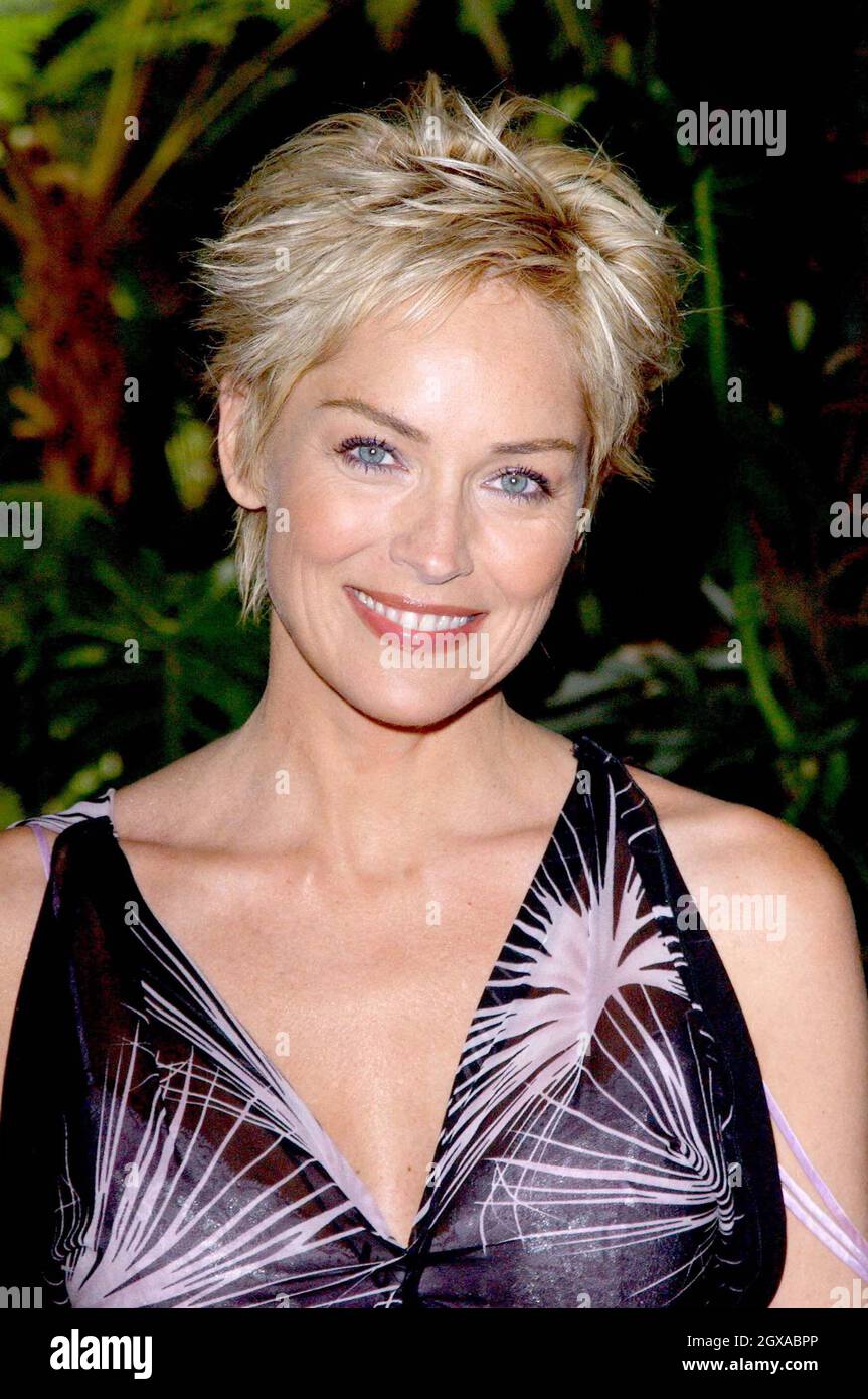 Sharon Stone at the Crest Whitestrips Style awards held at the Beverly ...