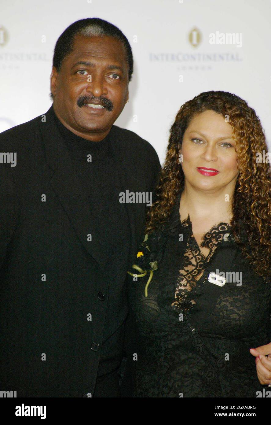 Matthew and Tina Knowles, the parents of the signer Beyonce, at the ...