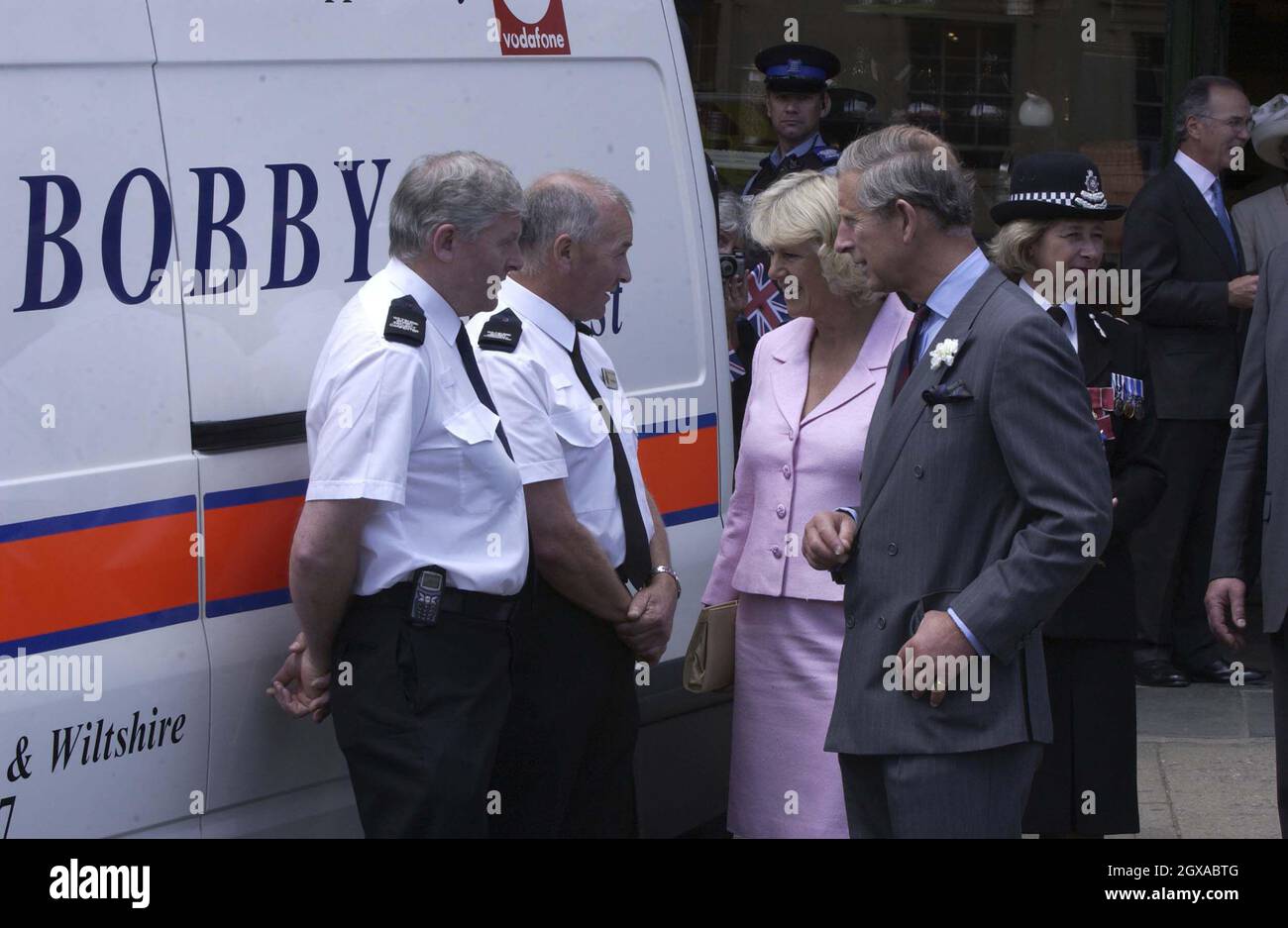 The Prince of Wales and Camilla Parker Bowles visit Marlborough in ...