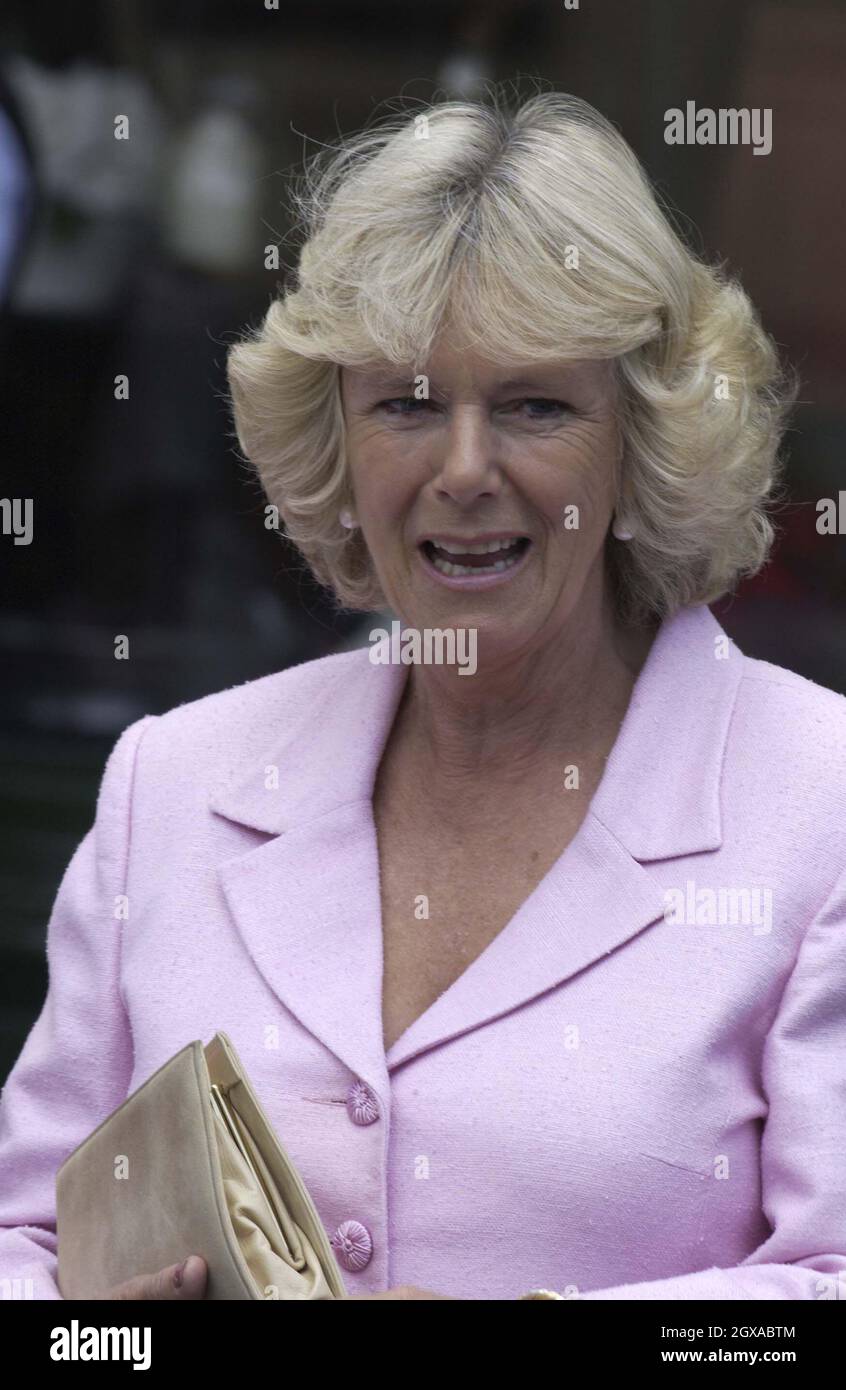 The Prince of Wales and Camilla Parker Bowles visit Marlborough in ...
