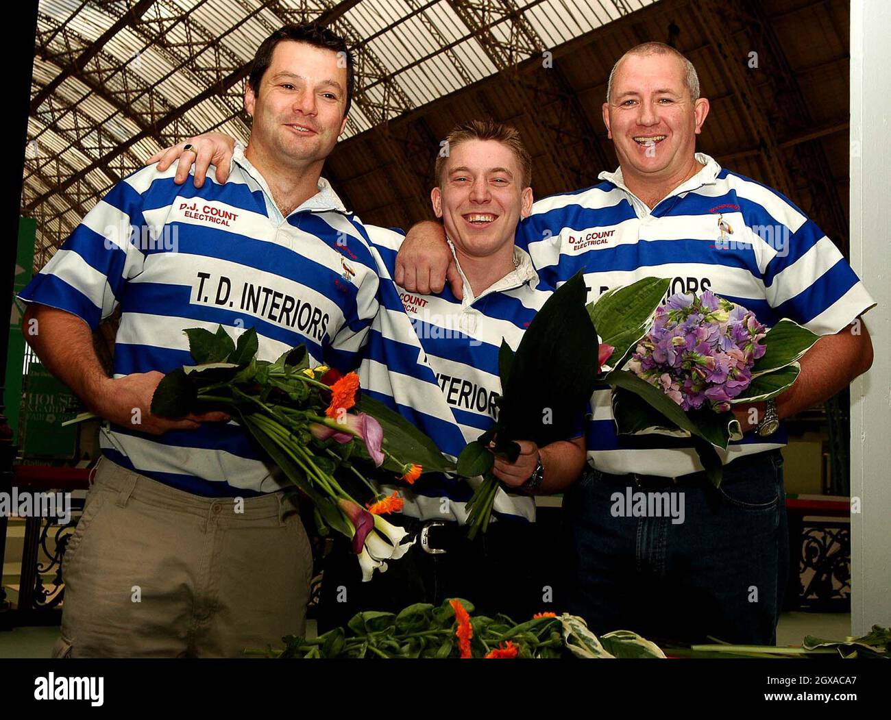 Ercole Moroni, director of McQueens Flower School, teaches burly ...