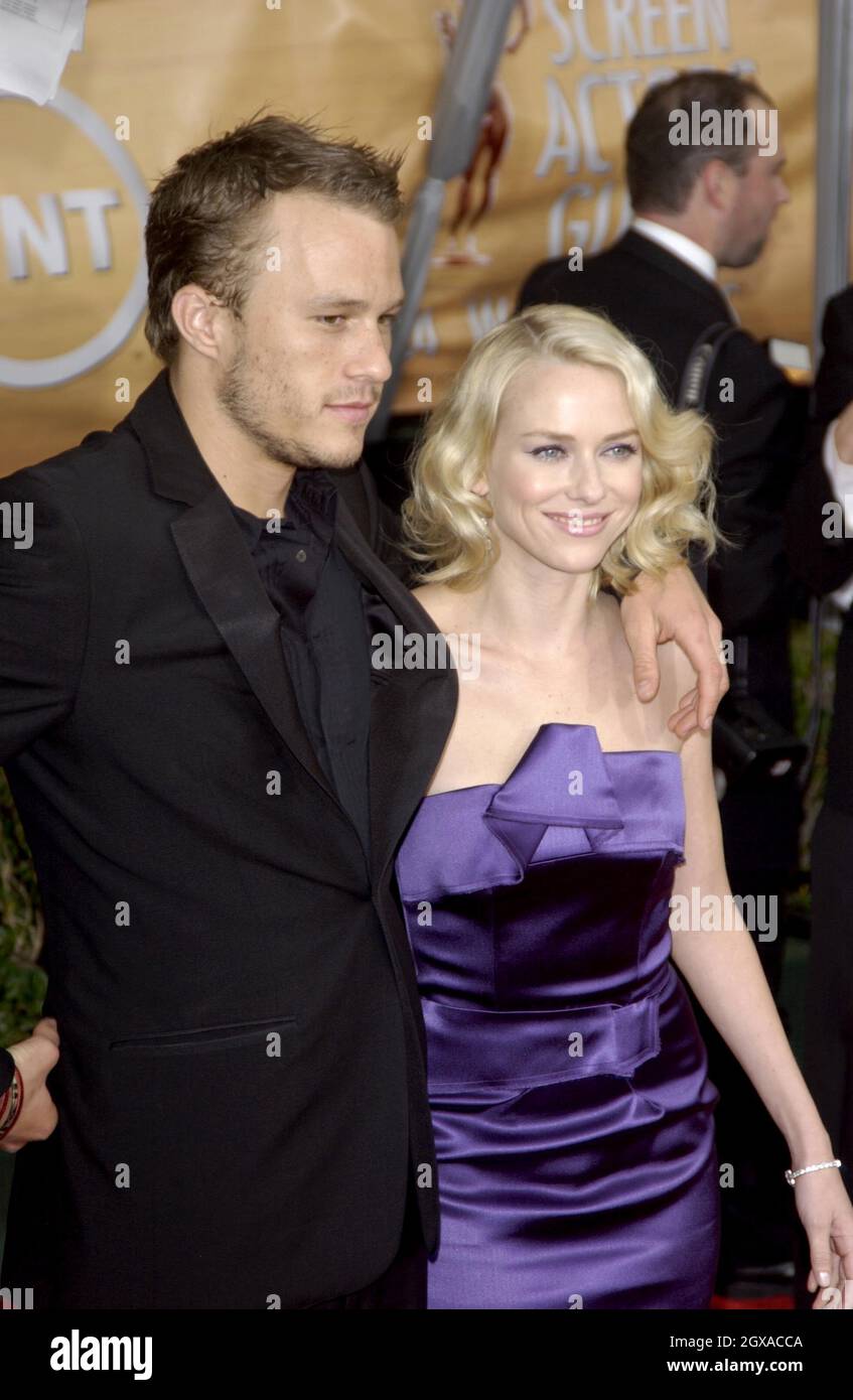 NAOMI WATTS & HEATH LEDGER at the 10th Annual Screen Actors Guild ...