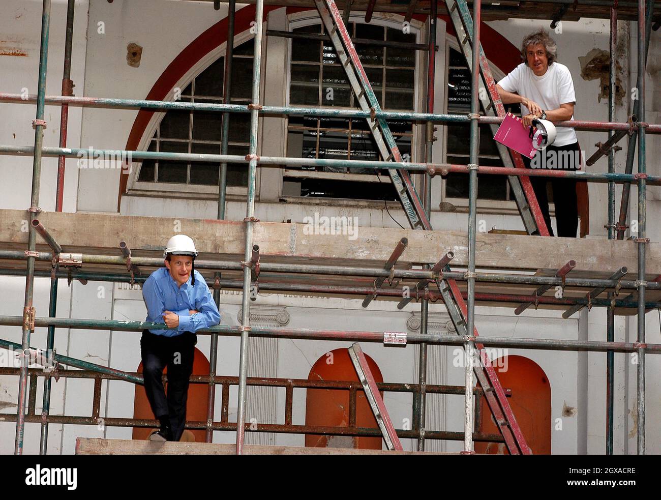 Dr. Simon Thurley, Chief Executive of English Heritage and Griff Rhys ...