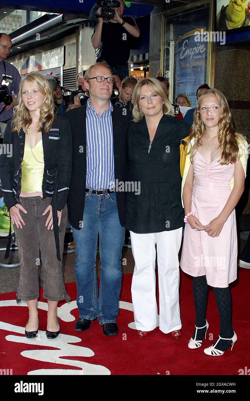 Jennifer Saunders And Family