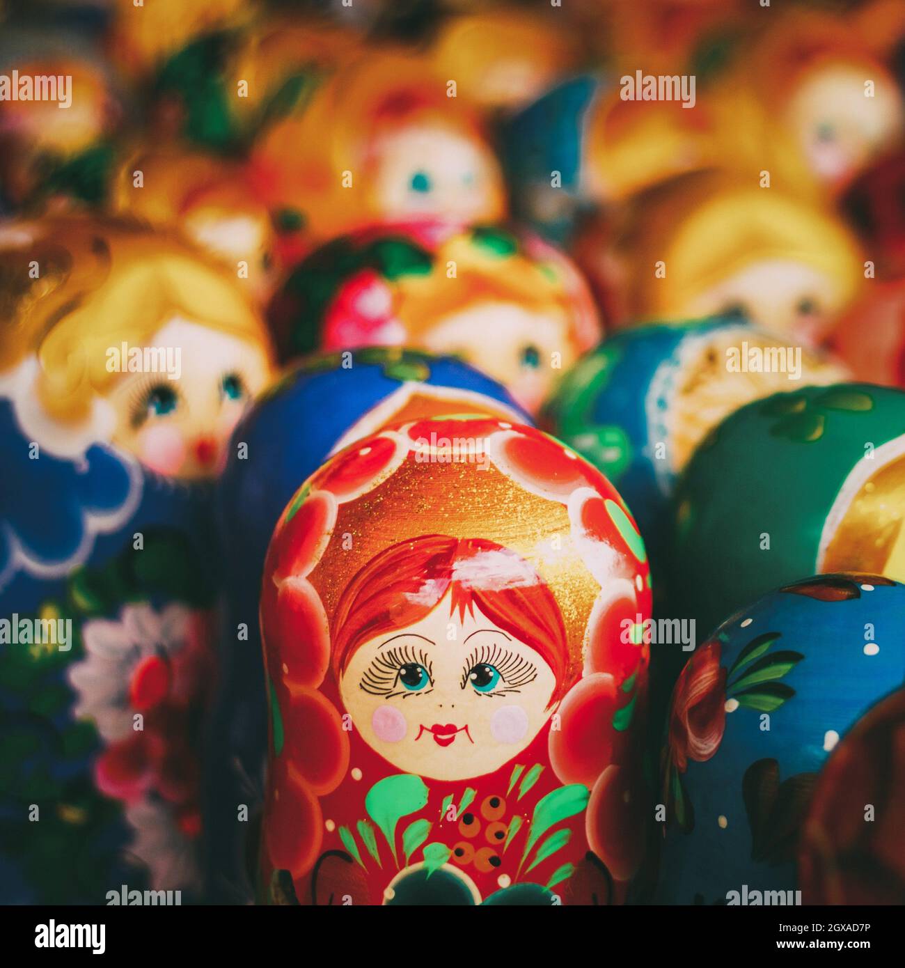 Old babushka dolls hi-res stock photography and images - Alamy