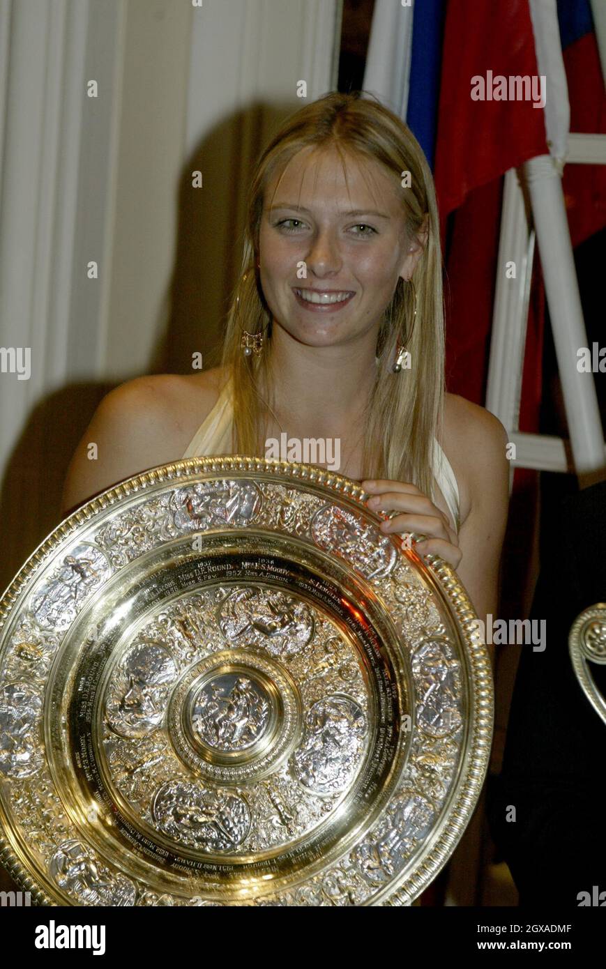 2004 Women's Singles champion Maria Sharapova pictured at the Wimbledon ...
