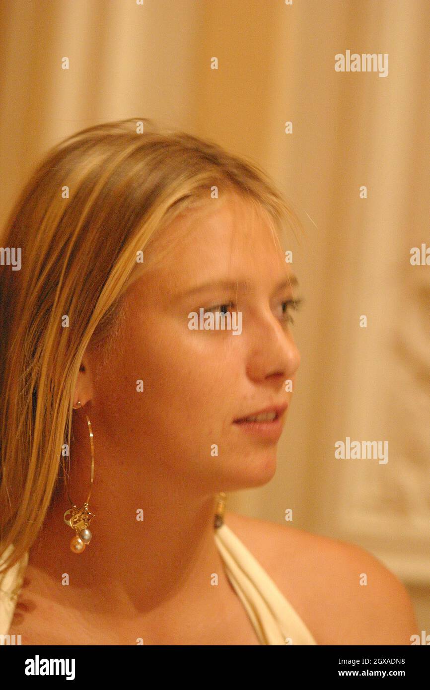 2004 Women's Singles champion Maria Sharapova pictured at the Wimbledon ...