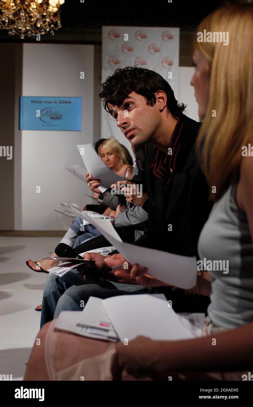 Steve Jones, T4 Presenter attending the finals of La Redoute Miss More ...