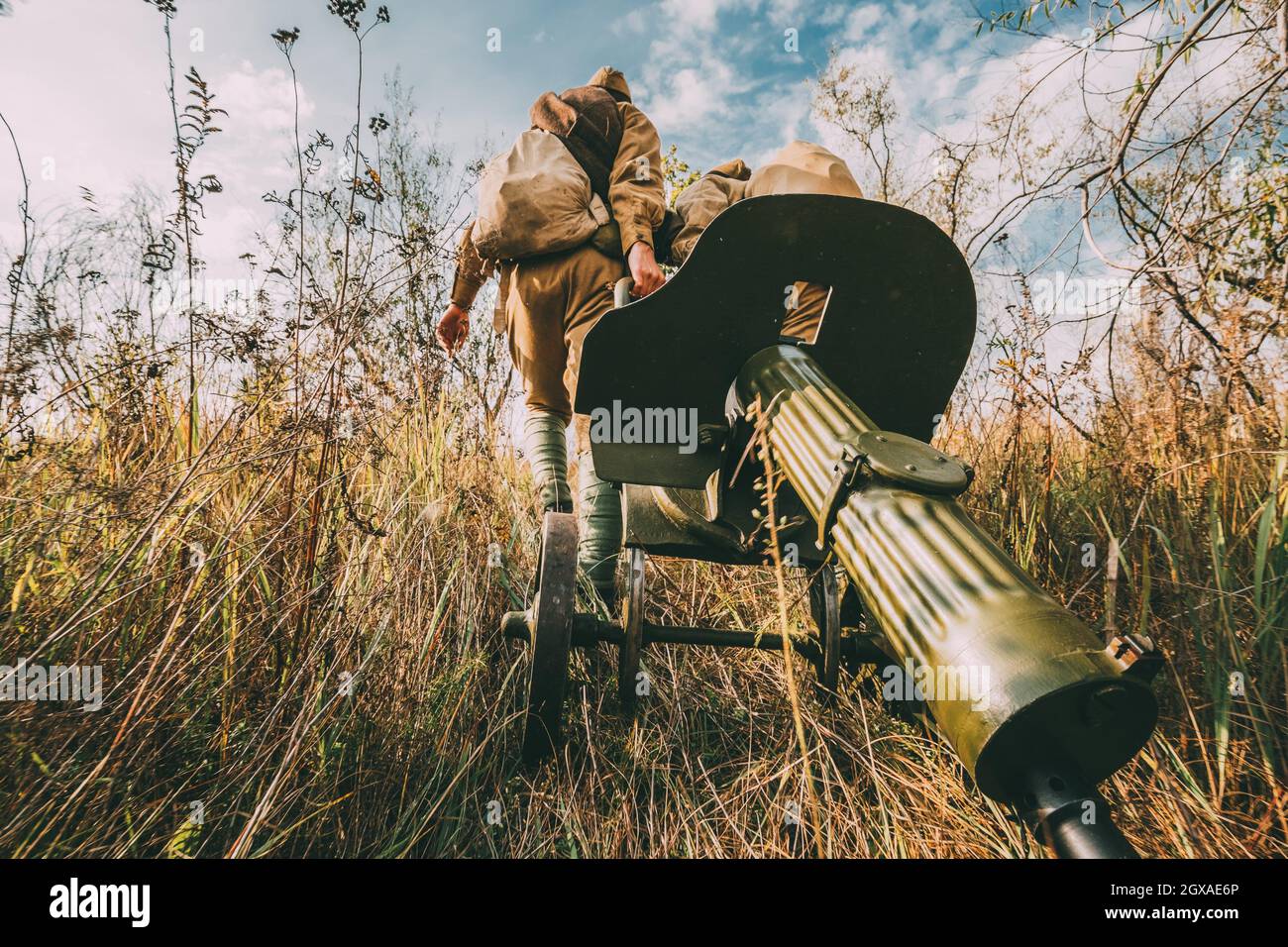 Soviet Machine Gunner High Resolution Stock Photography and Images - Alamy