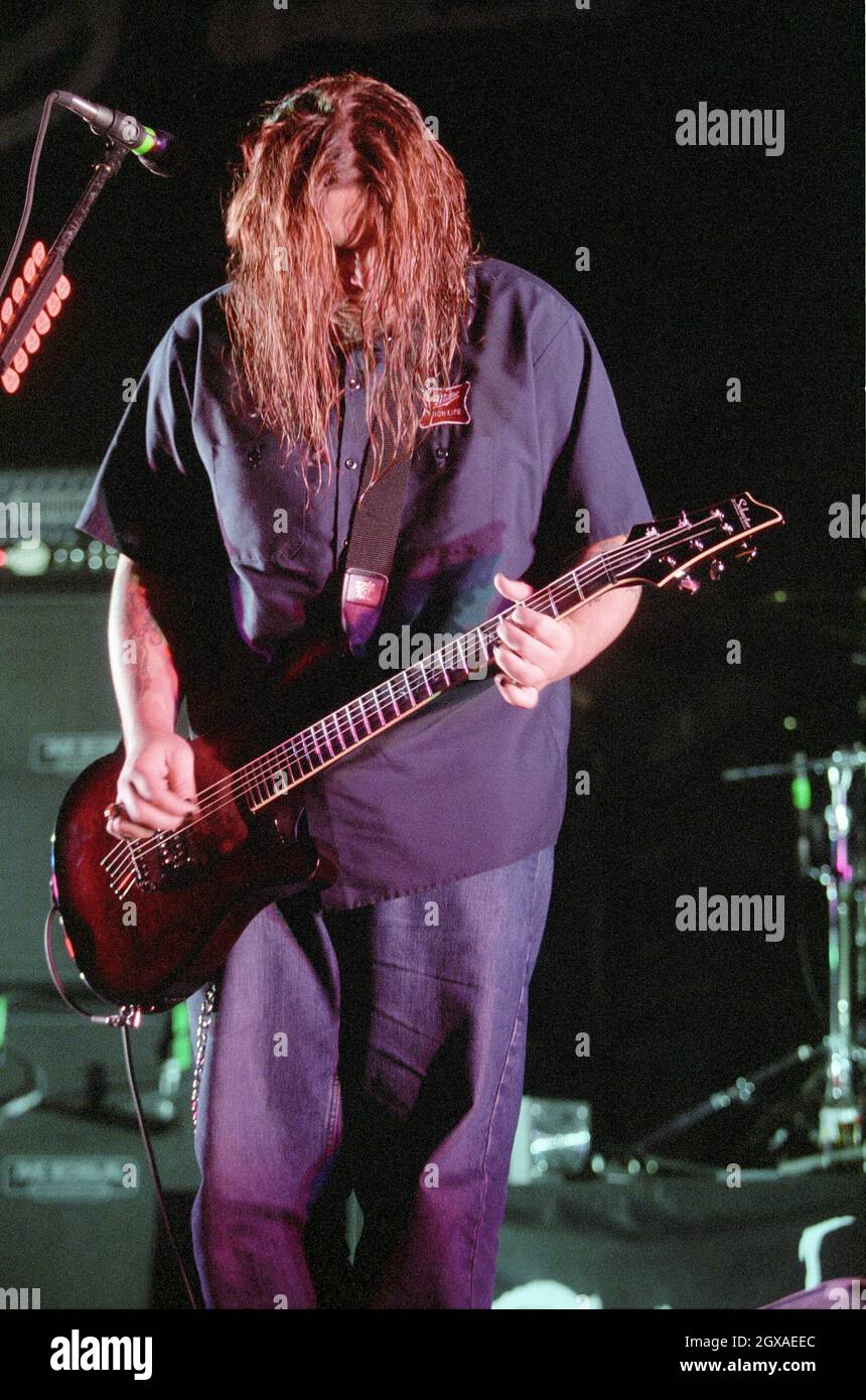 Seether perform at the Pacific Coliseum in Vancouver, Canada Stock ...