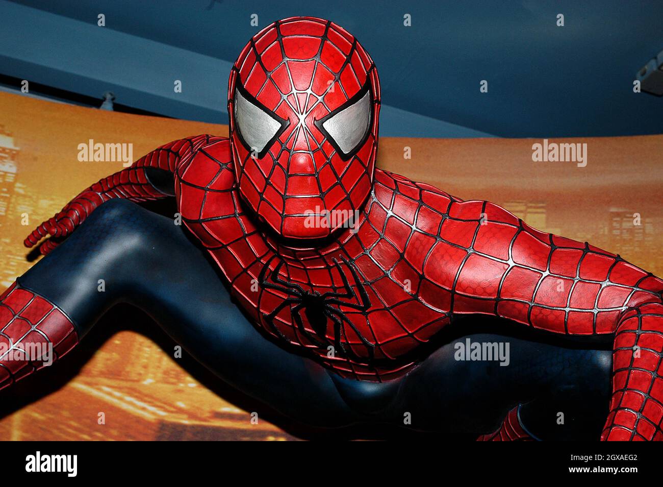 The new interactive Spiderman 2 at Madame Tussauds, Marylebone Road in ...