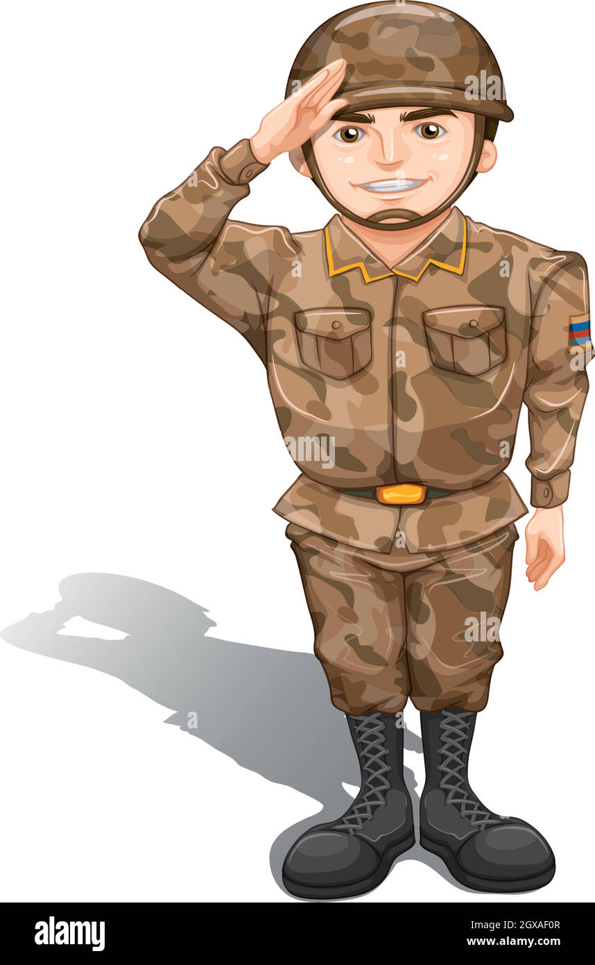 Hand salute hi-res stock photography and images - Alamy