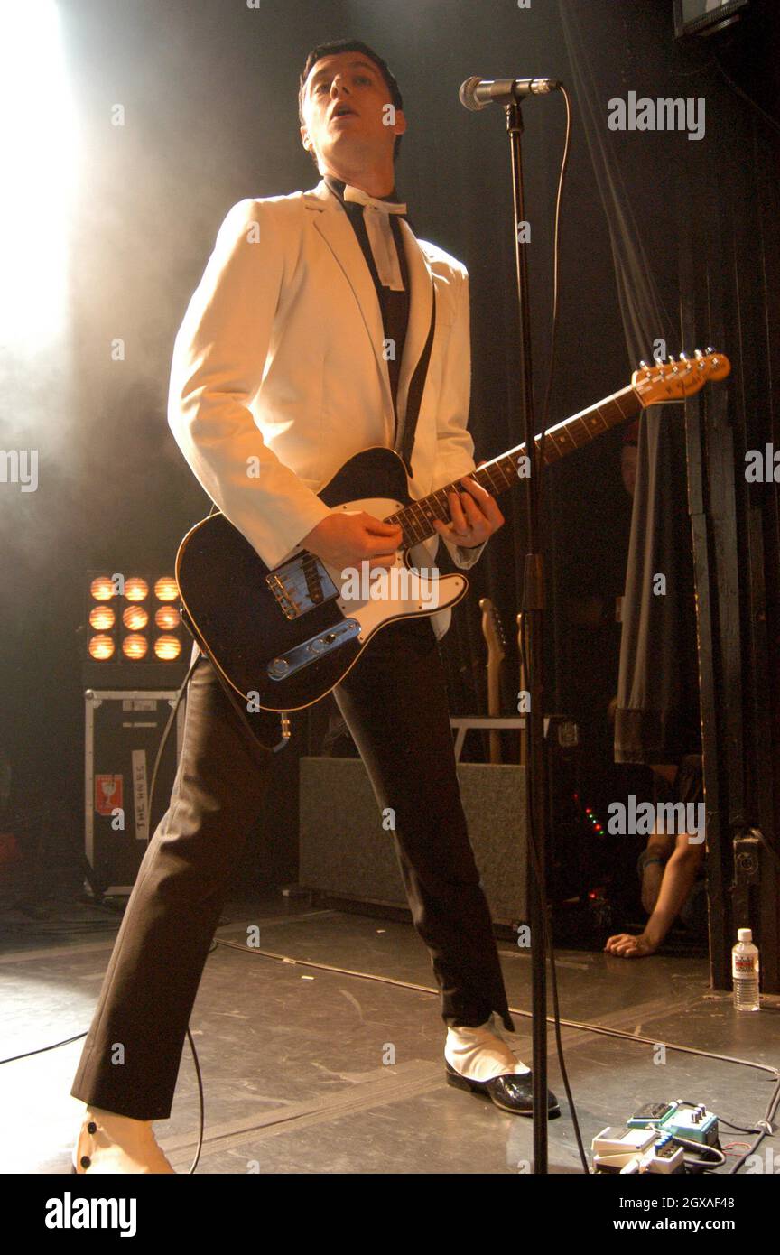 The Hives performing live in concert at Irving Plaza, New York, USA ...