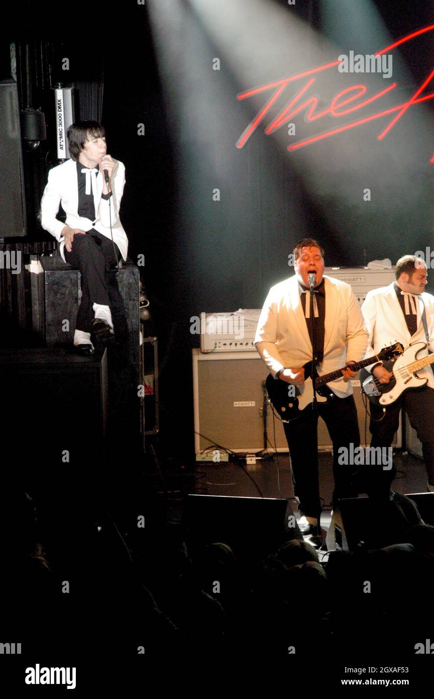 The Hives performing live in concert at Irving Plaza, New York, USA ...