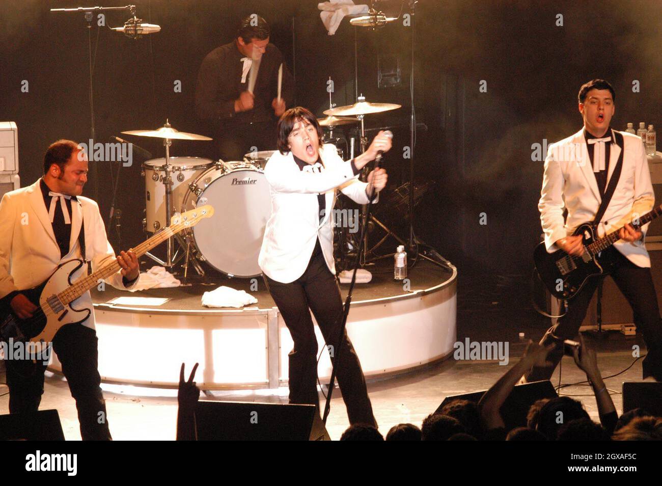The Hives performing live in concert at Irving Plaza, New York, USA ...