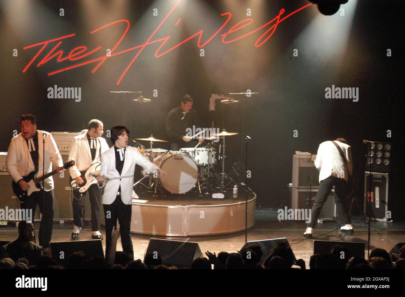 The Hives performing live in concert at Irving Plaza, New York, USA ...