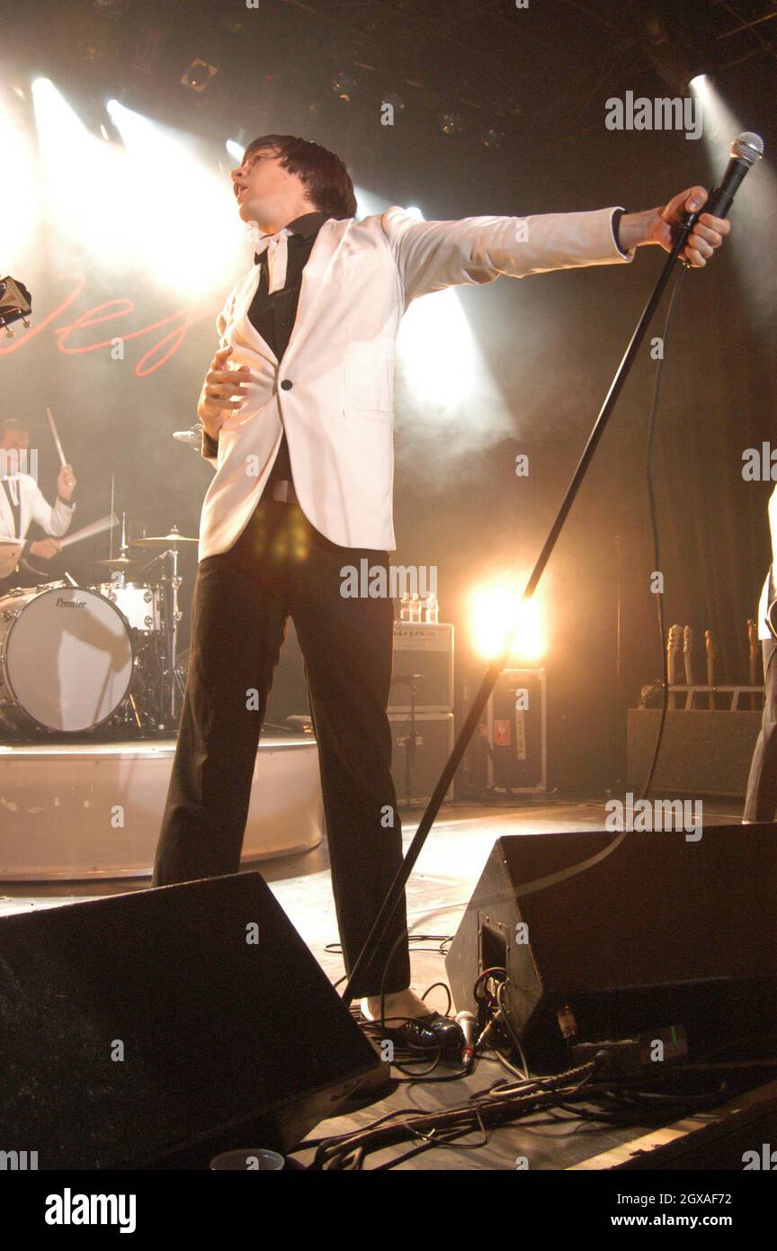The Hives performing live in concert at Irving Plaza, New York, USA ...
