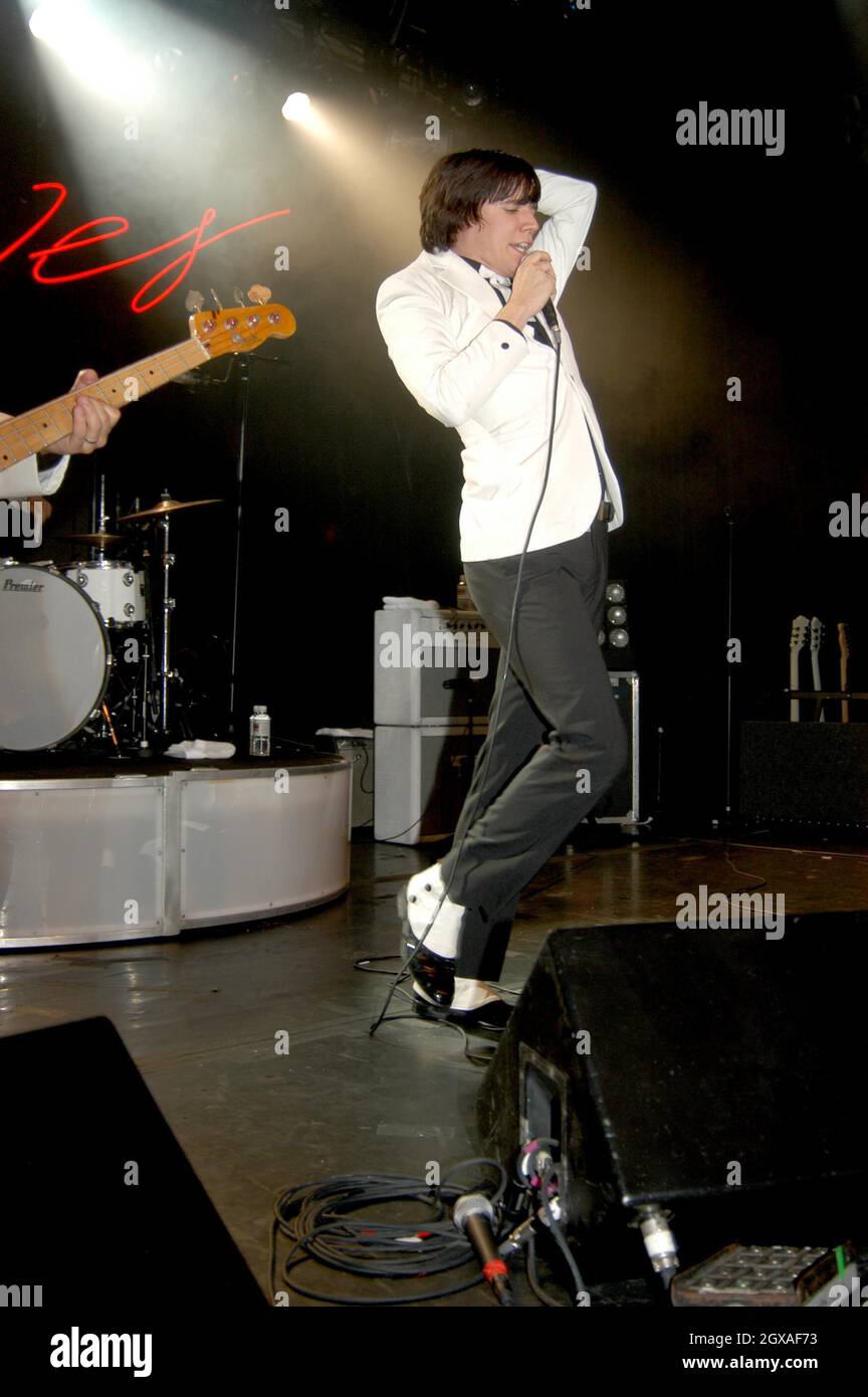 The Hives performing live in concert at Irving Plaza, New York, USA ...