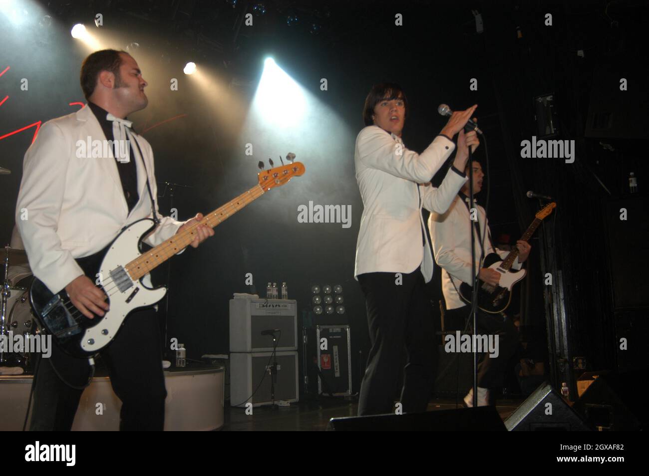 The Hives performing live in concert at Irving Plaza, New York, USA ...
