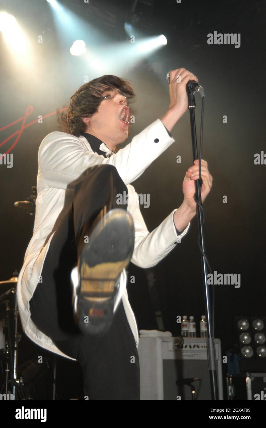 The Hives performing live in concert at Irving Plaza, New York, USA ...