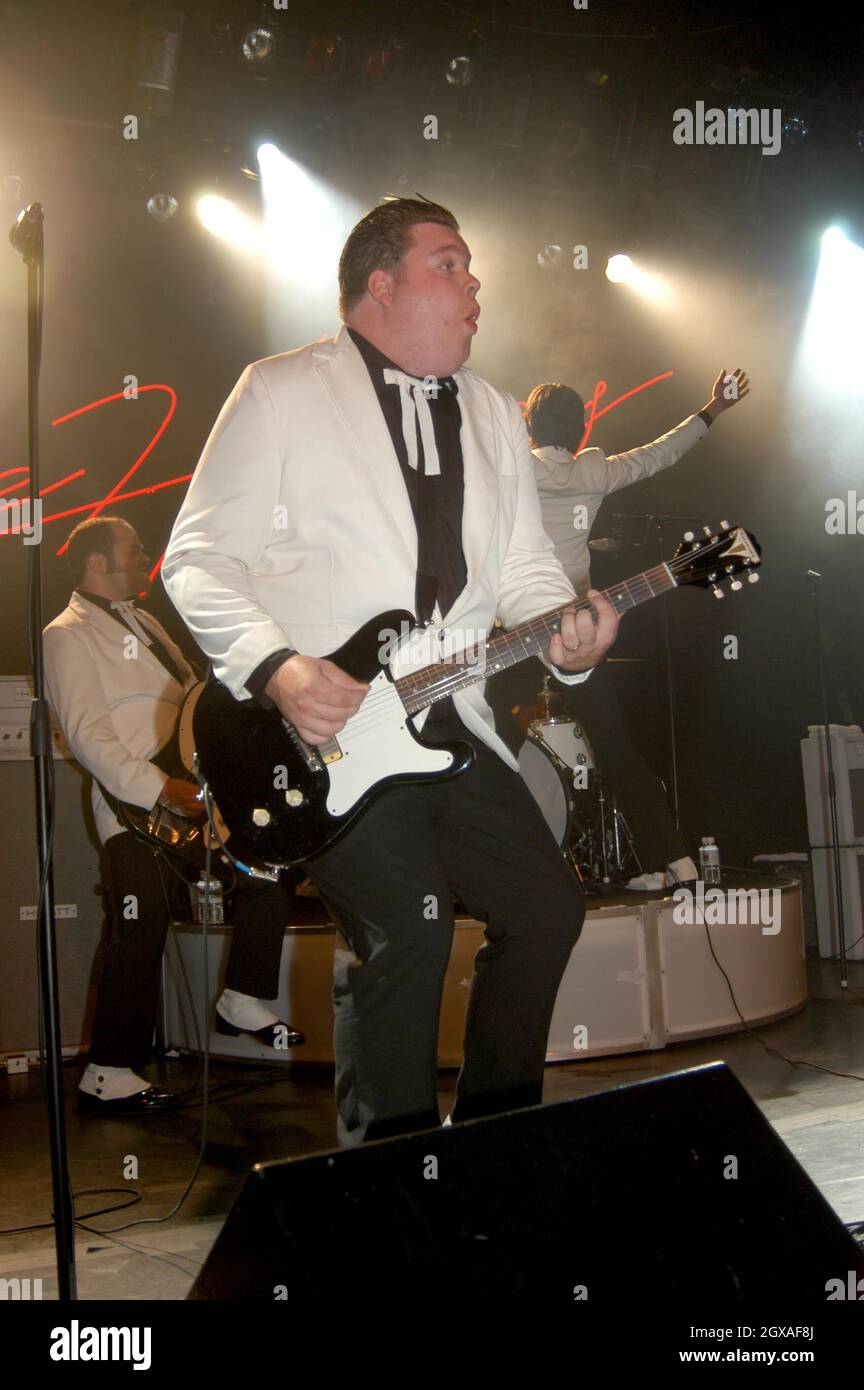The Hives performing live in concert at Irving Plaza, New York, USA ...