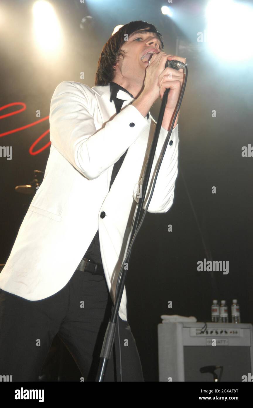 The Hives performing live in concert at Irving Plaza, New York, USA ...
