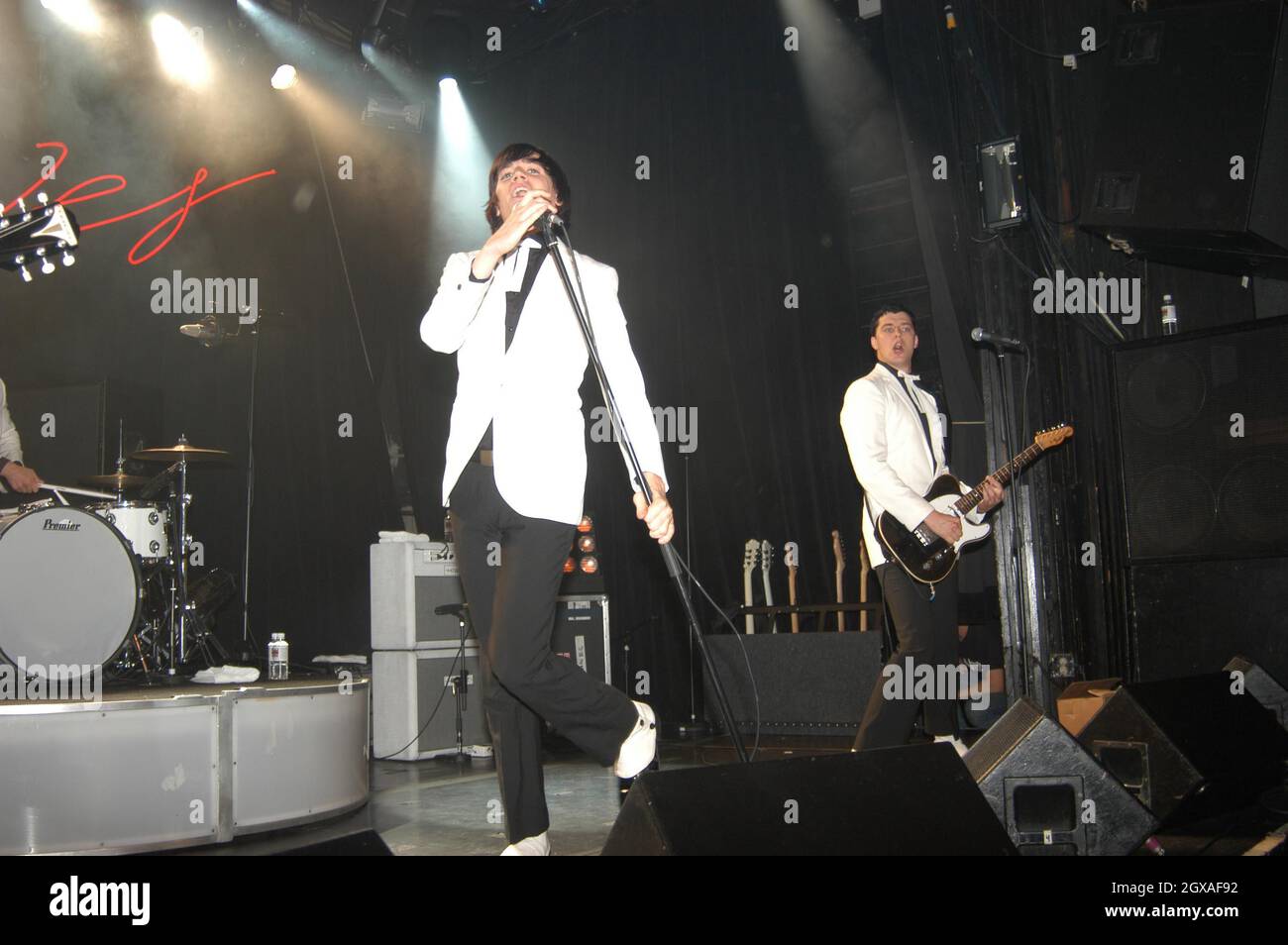 The Hives performing live in concert at Irving Plaza, New York, USA ...