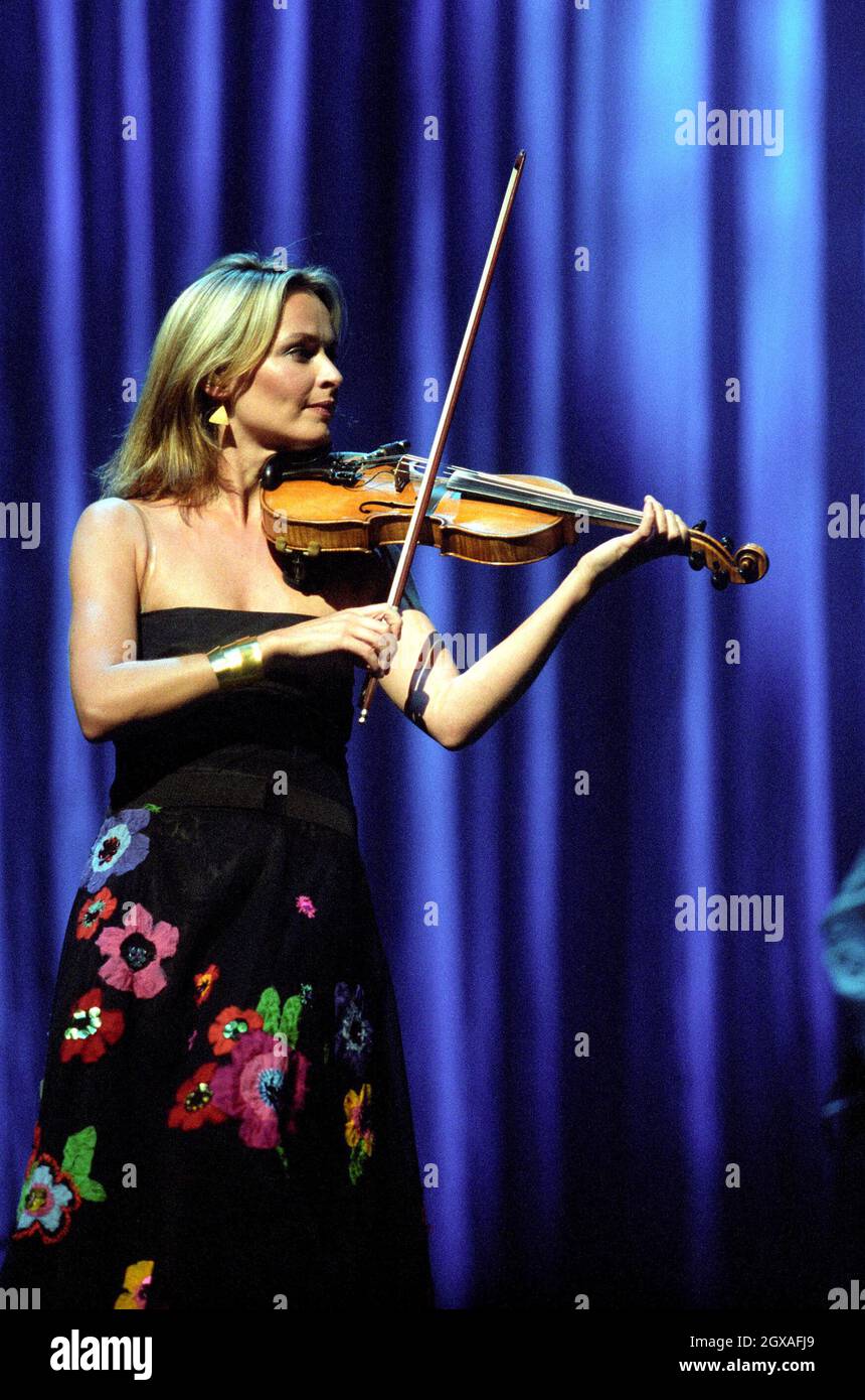 Sharon from The Corrs performs at GM Place in Vancouver, Canada Stock ...