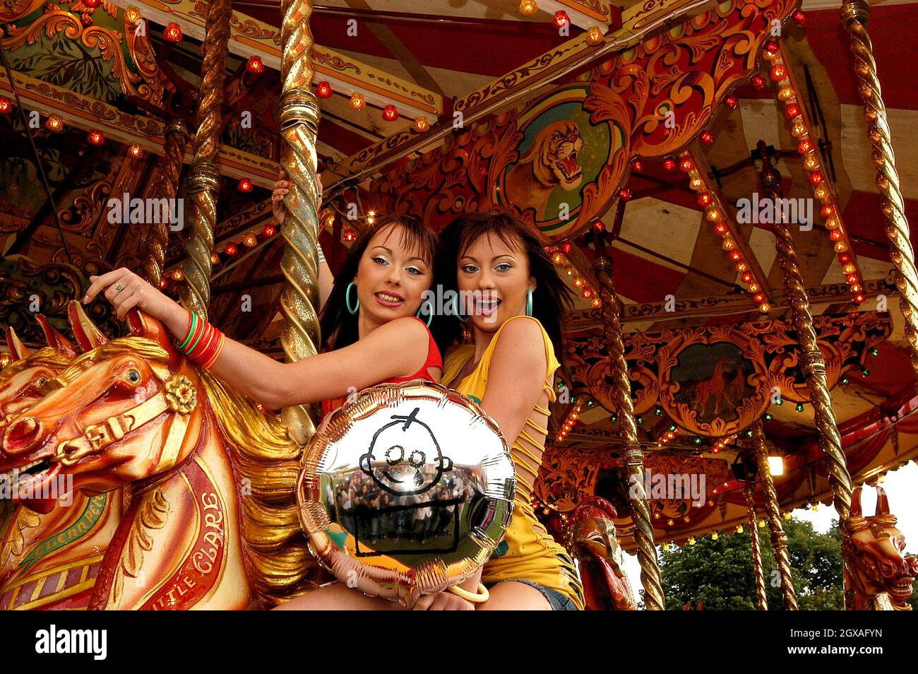 The Cheeky Girls launch 'National Funfair Week' at Wilson's Funfair ...