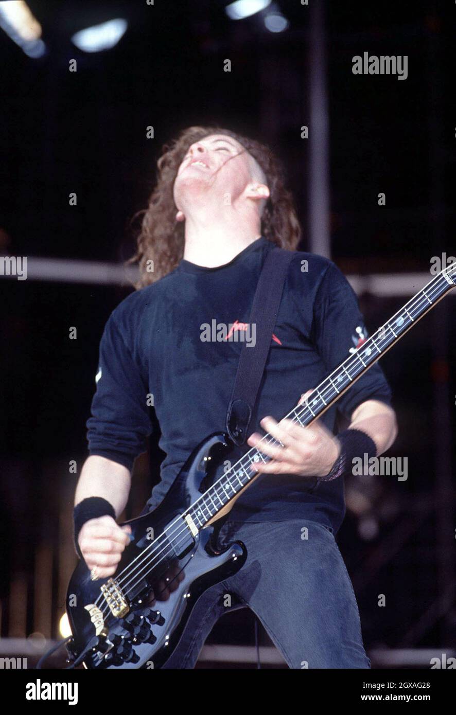 Metallica performing live in concert Stock Photo - Alamy