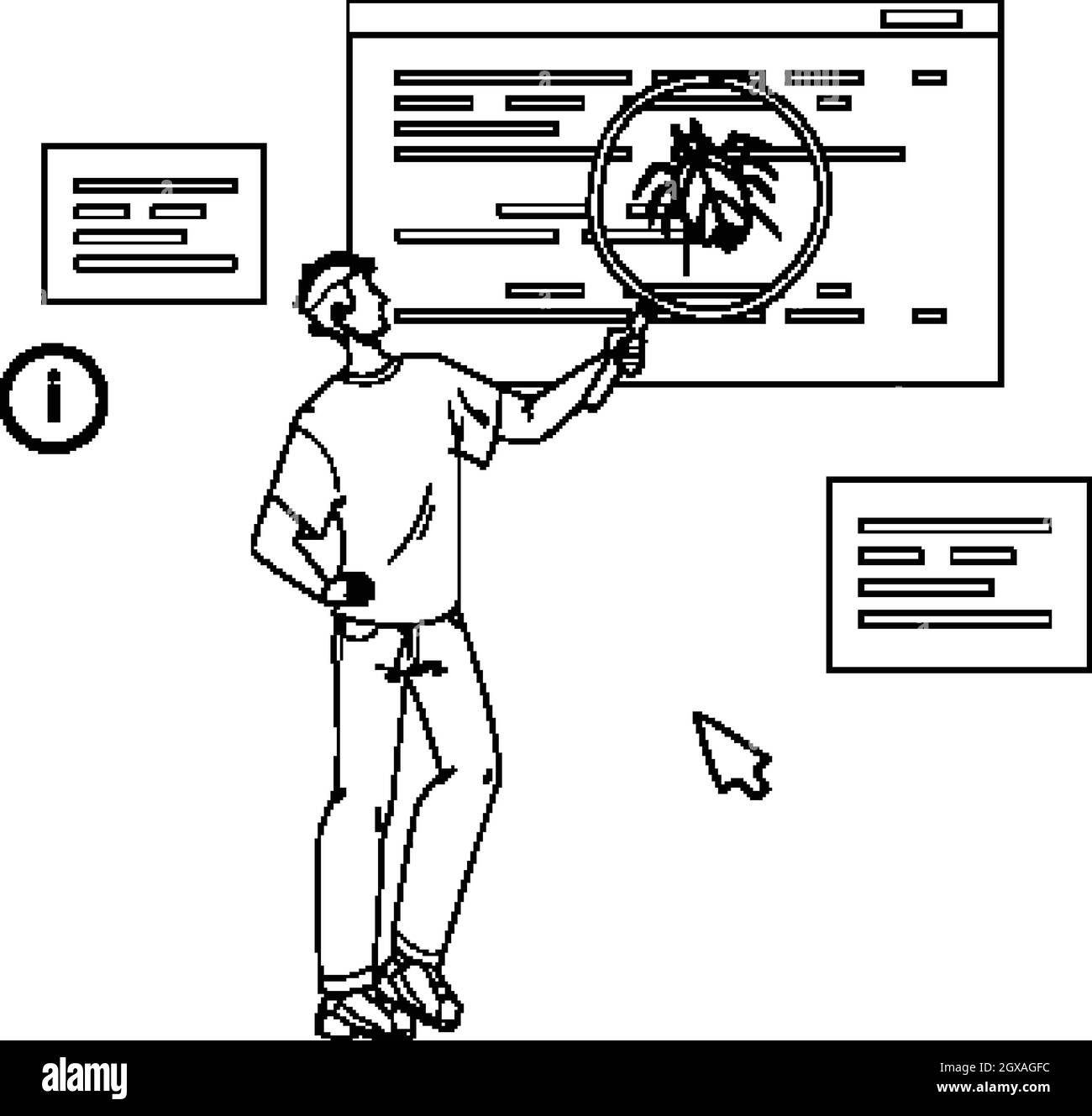 Coding errors Stock Vector Images - Alamy