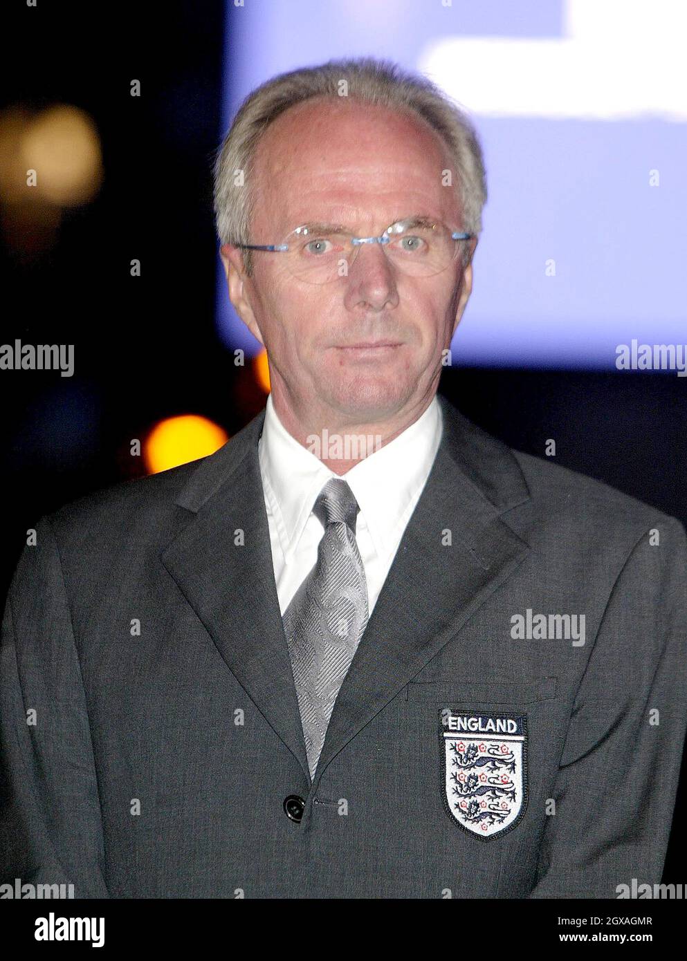 Sven Goran Eriksson participated in the Topping Out ceremony at Wembley ...