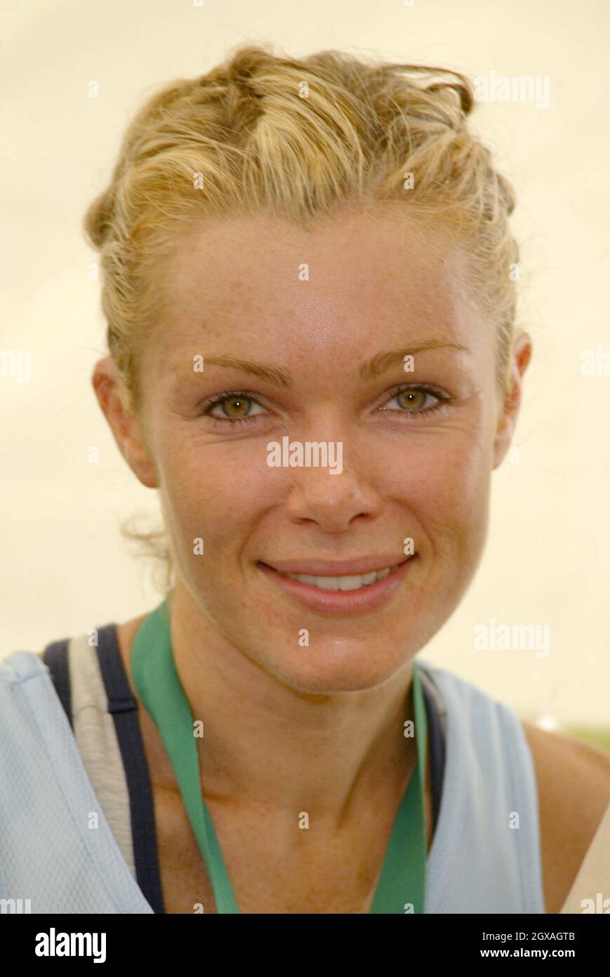 Nell McAndrew participated in the Flora Light Challenge For Women which ...