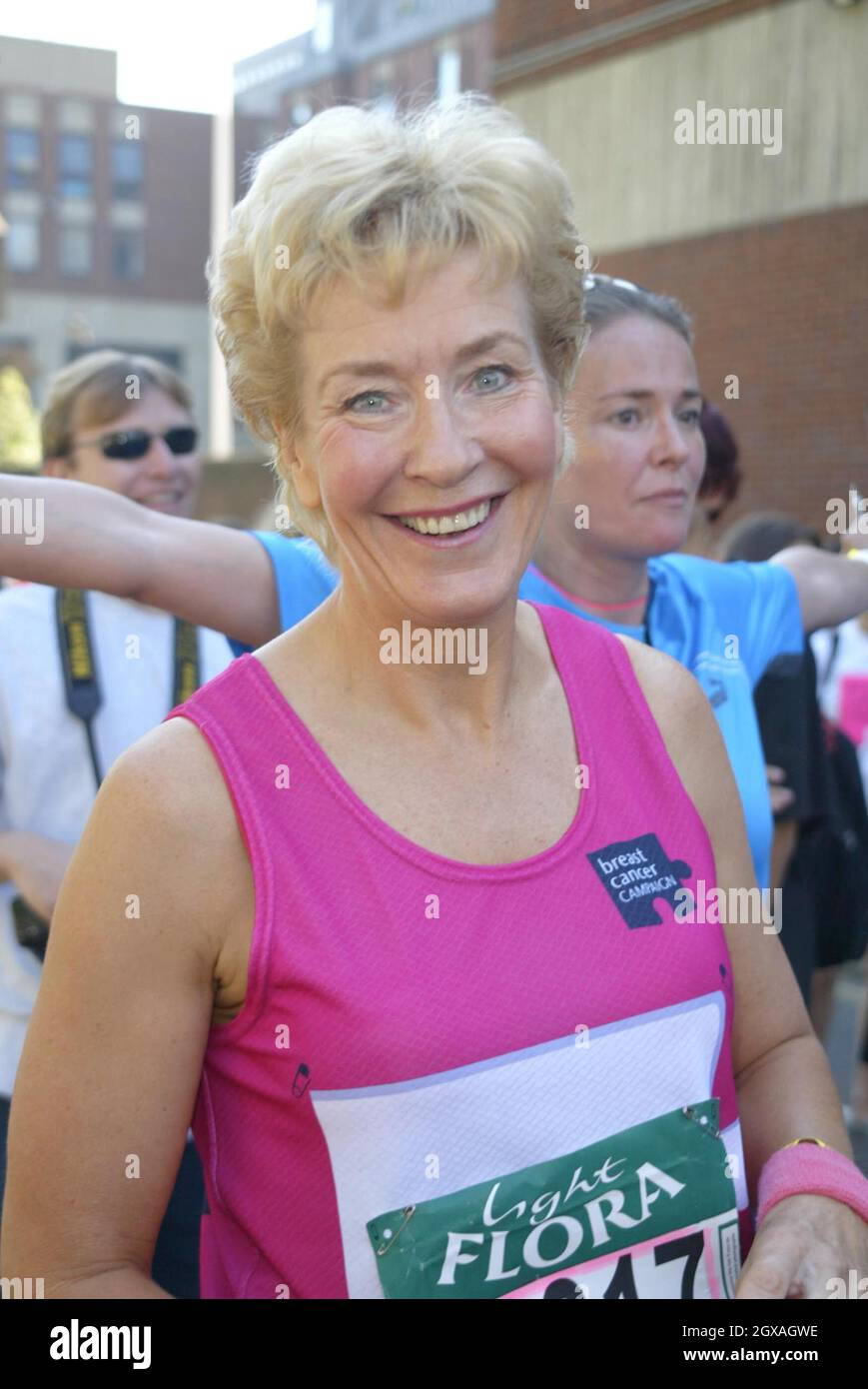 Christine Hamilton participated in the Flora Light Challenge For Women ...