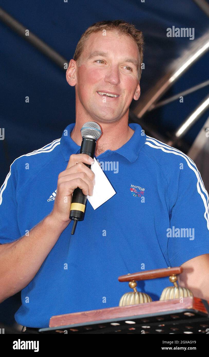 Four times Olympic gold medallist Matthew Pinsent officially opens the ...