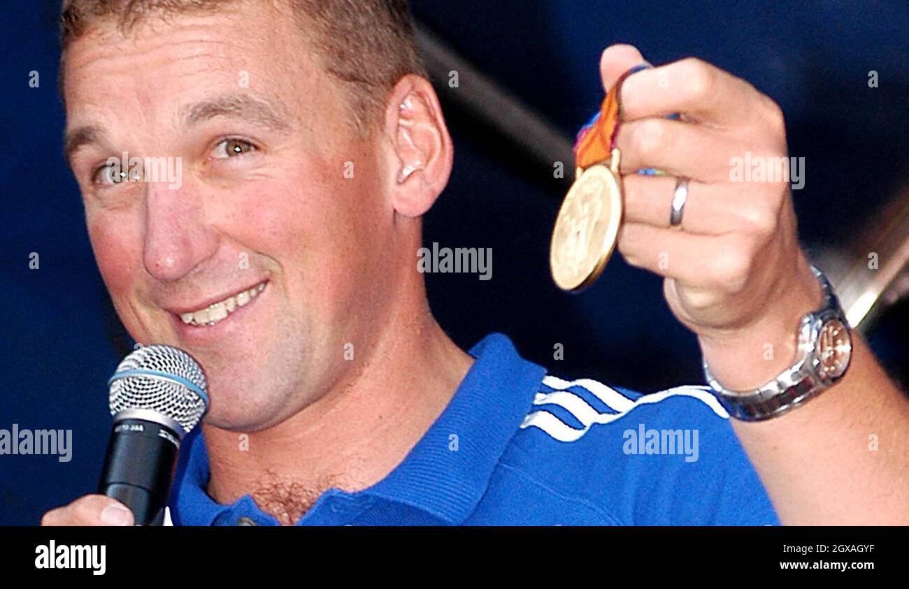 Four times Olympic gold medallist Matthew Pinsent officially opens the ...