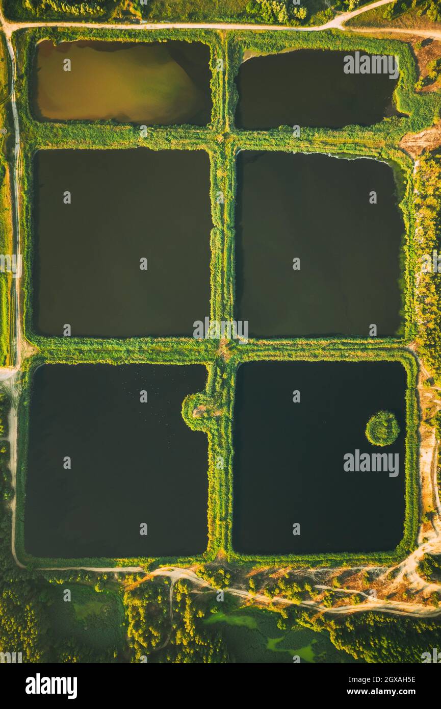 Wet detention basin hi-res stock photography and images - Alamy