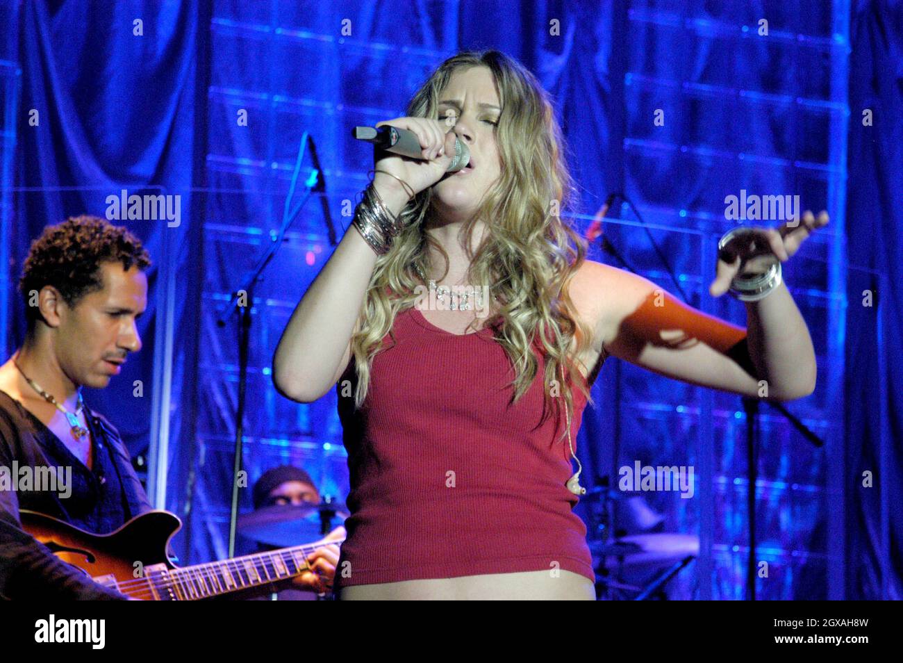 Joss Stone performing live at the Irving Plaza Stock Photo - Alamy