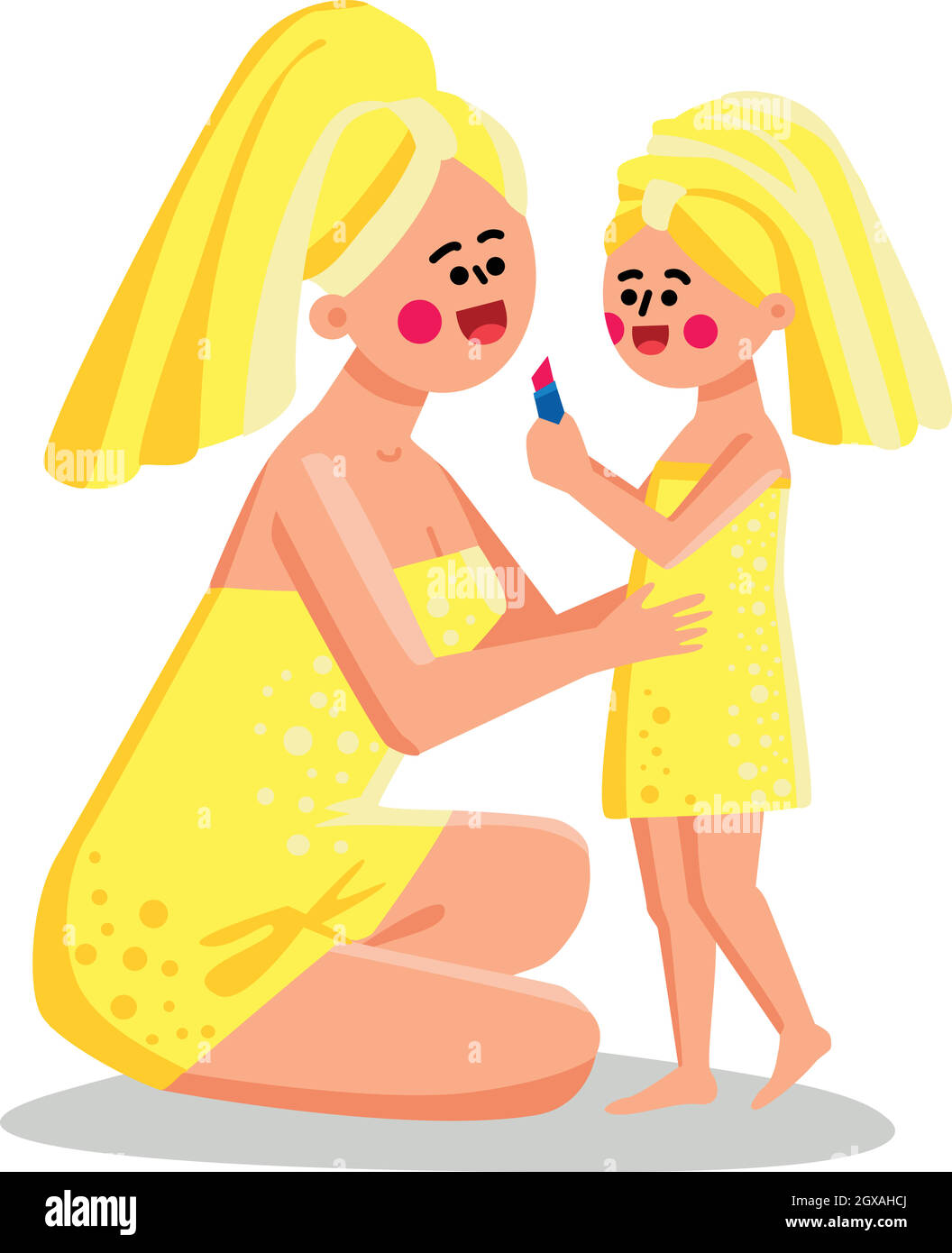 Spa salon illustration Stock Vector Images - Alamy