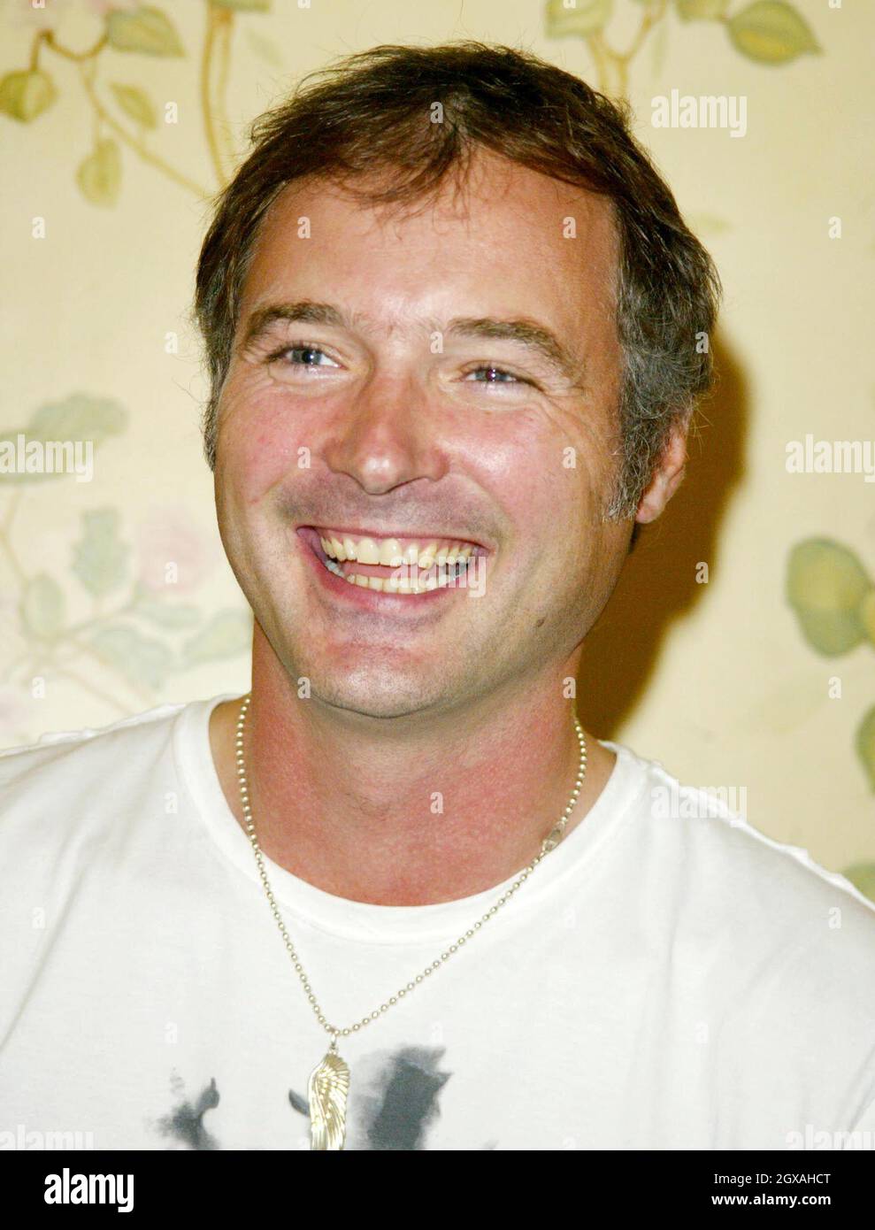 John Leslie at the photocall for a theatre production of Pride and ...