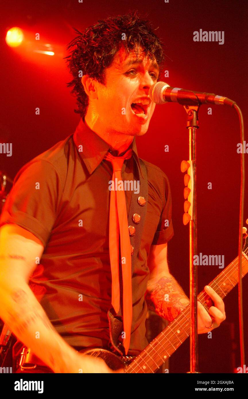 Green Day performing live at the Irving Plaza, USA Stock Photo - Alamy